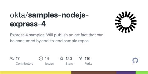 Github Oktasamples Nodejs Express 4 Express 4 Samples Will Publish