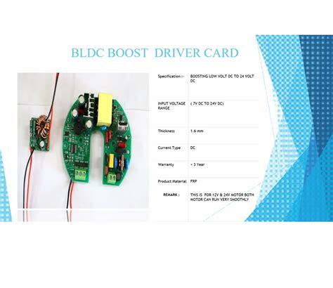 Bldc Regulator Pcb Board With Lv Regulator For Fan For Electronics