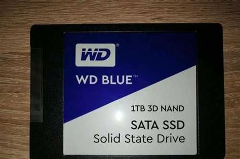 SSD накопитель WD Blue WDS100T2B0A 1тб, 2.5", SATA | Festima.Ru ...