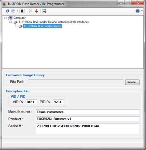 Tusb9261 Flash Burner Erase Flash Interface Forum Interface Ti E2e Support Forums