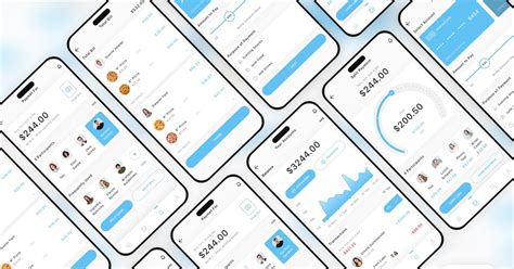 payment splitting mobile app ui kit ux and ui kits ft split and money
