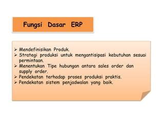 ERP Enterprise Resource Planning PPTX