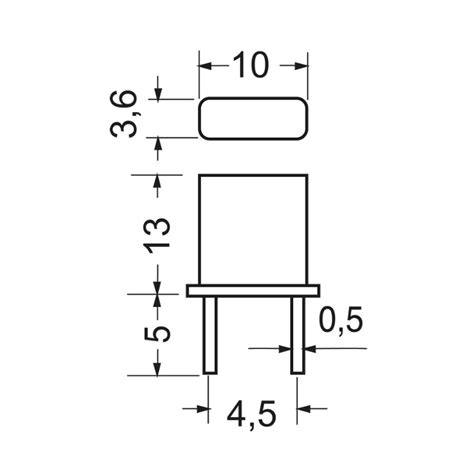 Cristal Oscilador 20mhz Caneca Alta