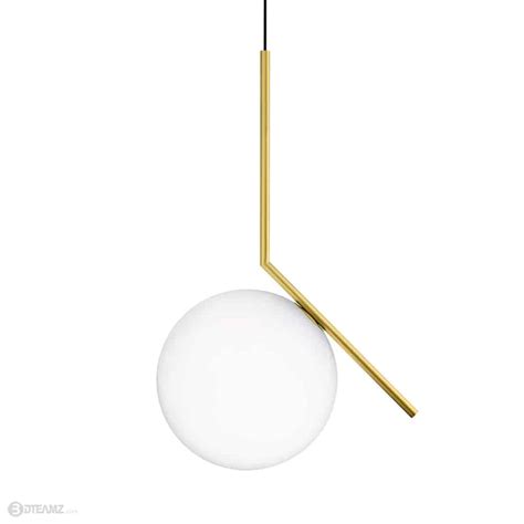 Flos Ic Light Suspension 3d Model 3dteamz