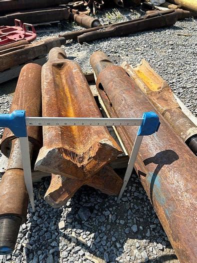 Used Star 4 Wing Cutting Edge 16 Chisel Bit For Difficult Formations With Cable Tool For Sa