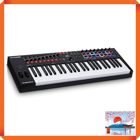 Key USB MIDI Keyboard Controller With Velocity Pads And Assignable