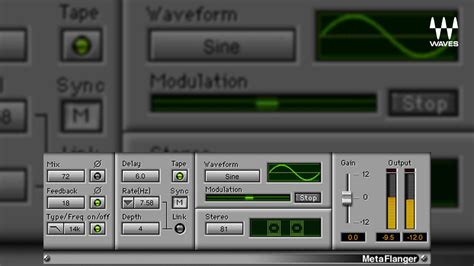 Metaflanger Modulation Flanger Phaser Plugin