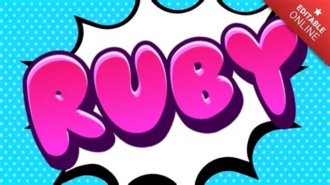 Ruby Text Style Effects Generator