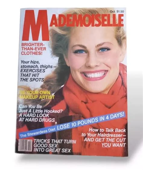 Mademoiselle Magazine October 1980 Be Your Own Makeup Artist Sex