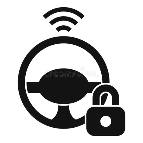 Smart Control View Icon Simple Vector Road Sensor Stock Illustration Illustration Of Safety