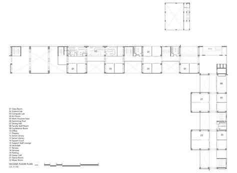 画廊 Shiv Nadar 学校 Stephane Paumier Architects 19