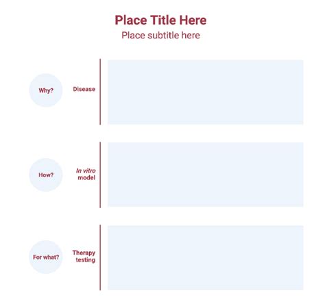 Disease Research Steps Layout 1x3 Biorender Science Templates