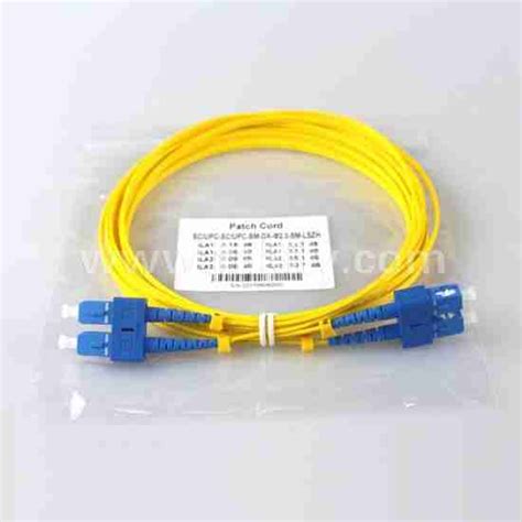 SC SC Fiber Optic Single Multi Mode M M Patch Codes Brightsource Kenya