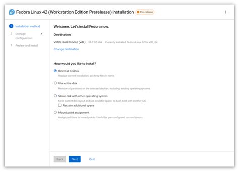 Reimagining The Fedora Linux Installer Anaconda S New Web UI Fedora Magazine
