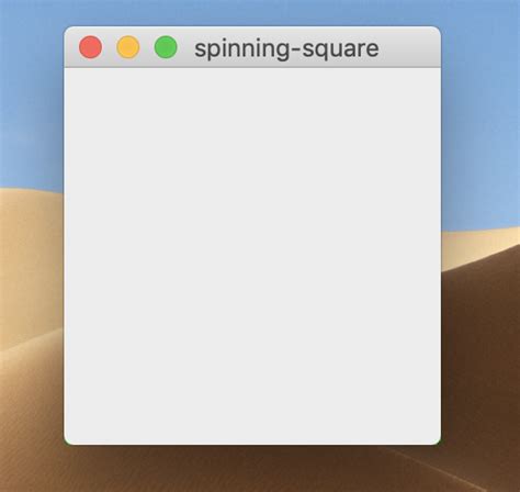Rust Why Does Piston Render A Blank Window On Macos Stack Overflow