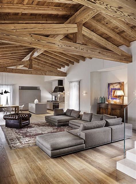 Travi In Legno A Vista Sul Soffitto Oltre 10 Idee E Consigli Di Stile