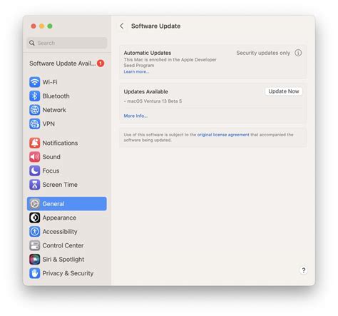 How To Check For Software Updates In MacOS Sonoma Ventura