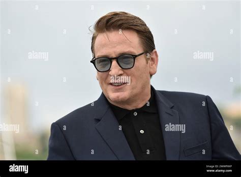 Actor Benoit Magimel Posing During The Photocall Of The Film The Taste