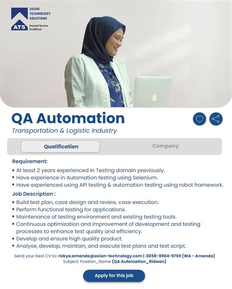 Rizkya Amanda Putri Spsi On Linkedin Hiring Qaautomation