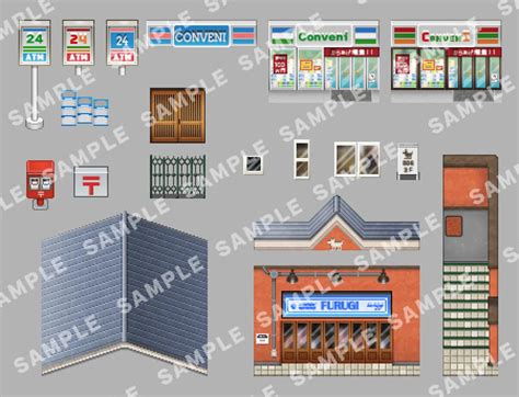 Serialgames Living Good City Tileset Local Shops Set Komodo Plaza Us