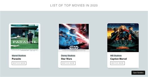 netflix app with react js codesandbox