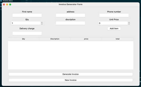Project Spotlight Python Based Invoice Generator Nizam Thakur Posted