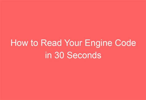 How To Read Your Engine Code In Seconds AutomotiveGlory