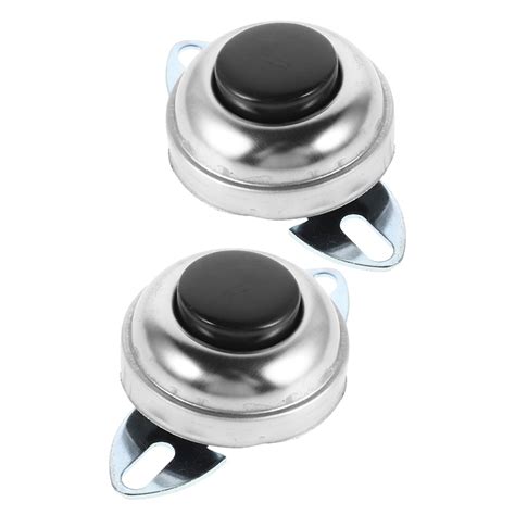 Hemoton 2pcs Universal Horn Button Switch Horn Push Switch Trucks Air Horns Switch Button For