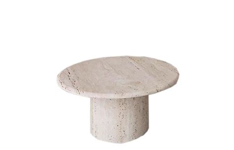 Lc 258 Travertine Center Table • Mobilitop Lebanon Beirut