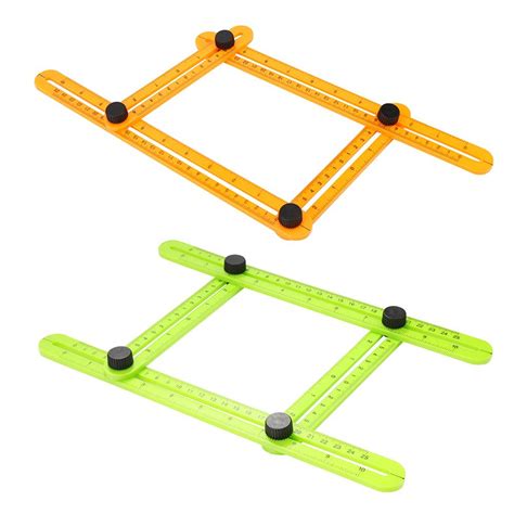 Multi Angle Ruler Template 4 Folding Angle Measuri Grandado