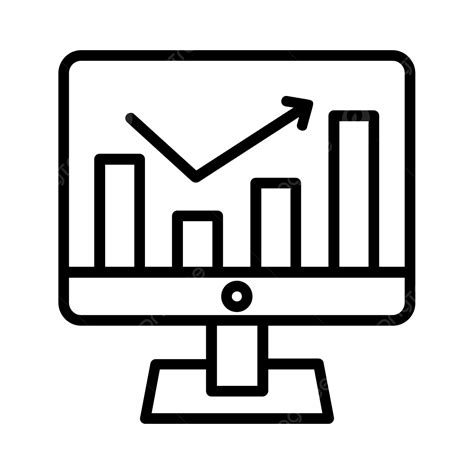 성장 라인 아이콘 해석학 직업 성장 Png 일러스트 및 벡터 에 대한 무료 다운로드 Pngtree