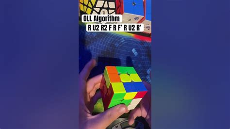 oll algorithm youtube