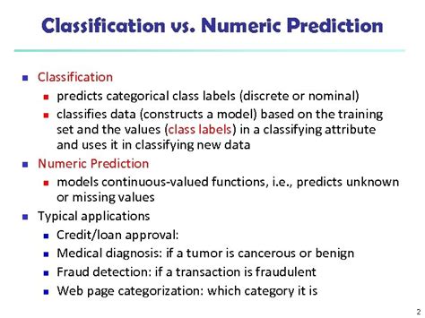 UNIT Classification Basic Concepts N Supervised Learning