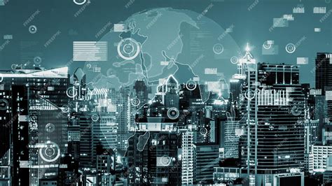 Premium Photo Global Connection And The Internet Network Alteration In Smart City