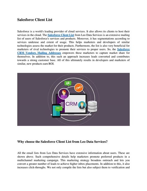 Salesforce Client List By Ruth Gibbs Issuu