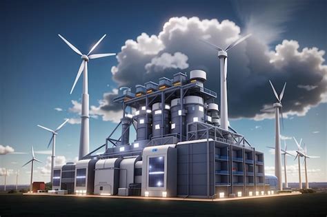 Premium Photo Virtual Power Plant Concept Vpp Cloudbased Distributed
