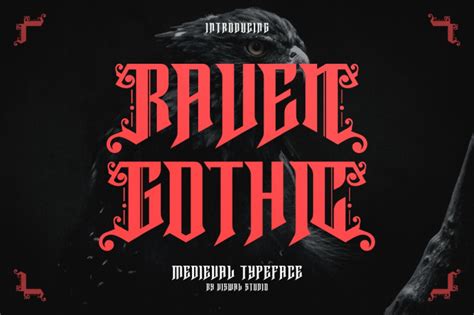 Raven Gothic Font Free Font