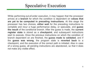 Pipeling Performance Part 2 OOO Execution Tomasulo Algorithm Ppt