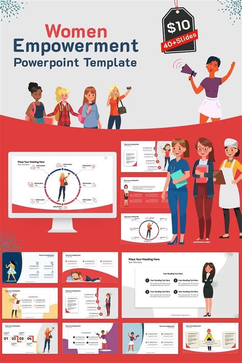 Women Empowerment PowerPoint Template TemplateMonster Keynote Template Powerpoint