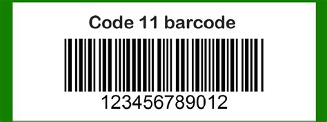Code 11 Barcode