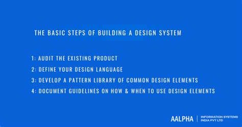 How To Build Design System Step By Step In Aalpha