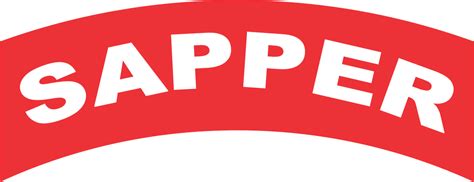 U S Army Sapper Tab Decal