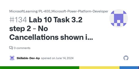 Lab 10 Task 3 2 Step 2 No Cancellations Shown In Inspections Tab · Issue 134