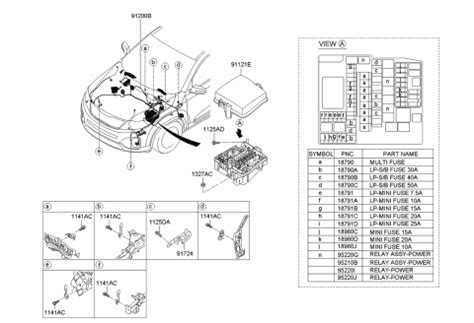 Front Wiring 2013 Kia Sorento