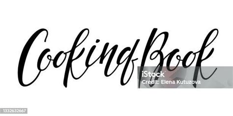 요리 책 필기 글자 요리 조리법에 대한 요리 책 손으로 그린 글자 레시피 카드 주방 엠블럼 요리 기호 라벨 배지 주방 포스터