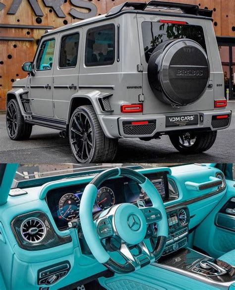 The Inside And Outside View Of A Mercedes G Class