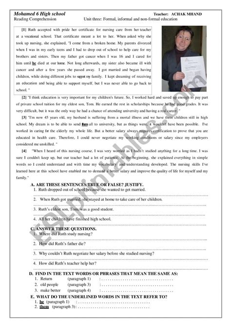Education Esl Worksheet By Yusefmk55