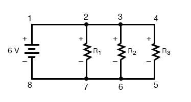 Kirchhoffs Voltage Law KVL Divider Circuits And Kirchhoff S Laws Electronics Textbook