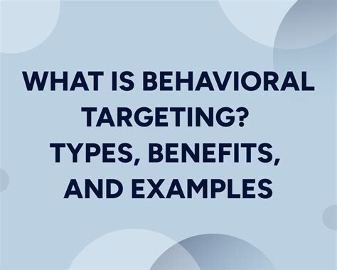 Behavioral Targeting Examples