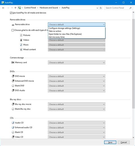 How To Configure Autoplay Default Settings On Windows 10 Windows Central